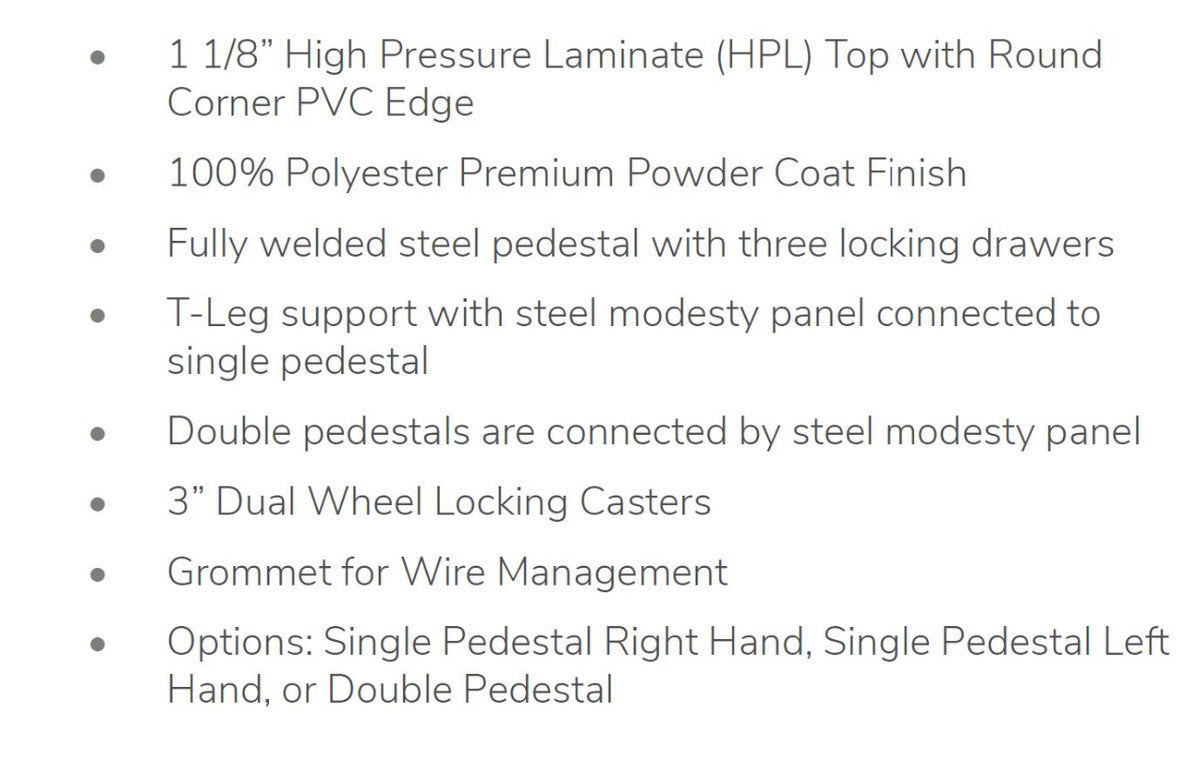 Accelerator Teacher Desk - Proacademy Furniture