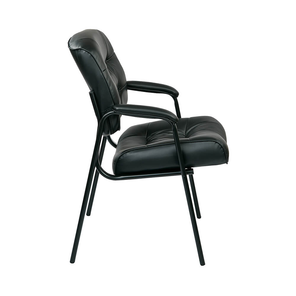 Bonded Leather Visitors Chair - Proacademy Furniture