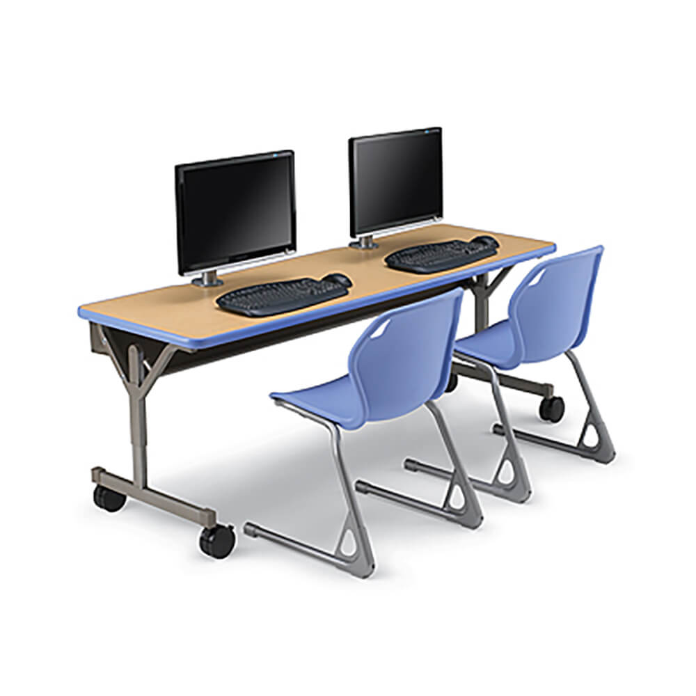 Flexline Technology Desk – 24″ Deep - Proacademy Furniture