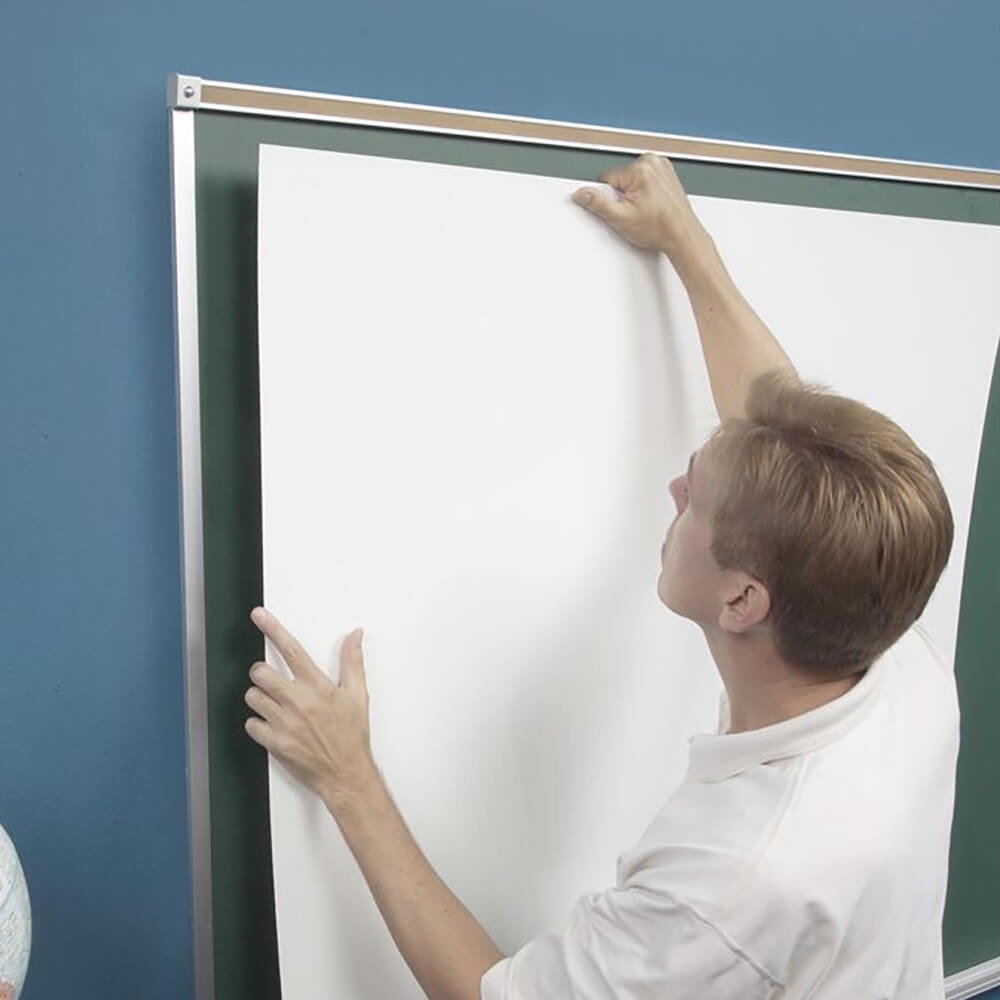 Porcelain Steel Self-Adhesive Whiteboard Skins - Proacademy Furniture